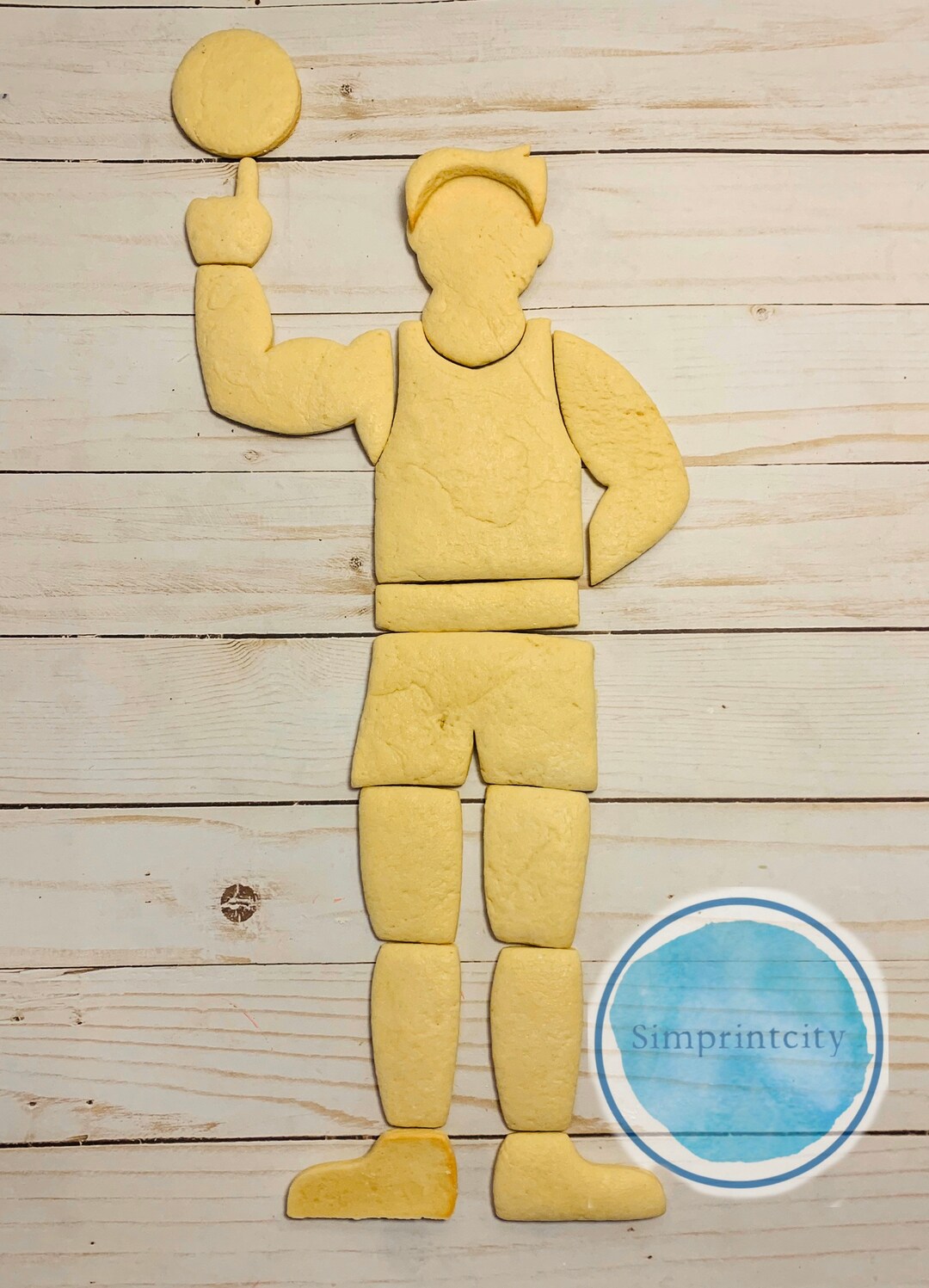 Basketball Player Platter Cookie Cutter Set - Etsy