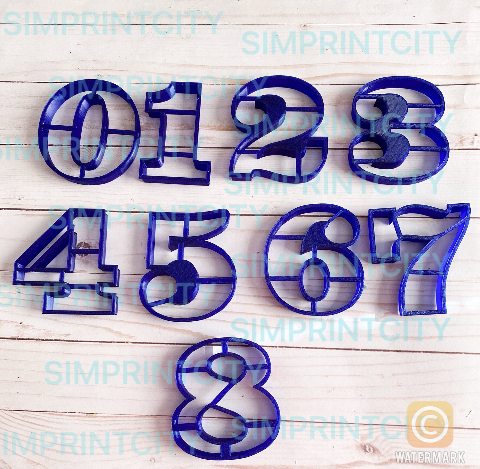 Number Cookie Cutters - Etsy