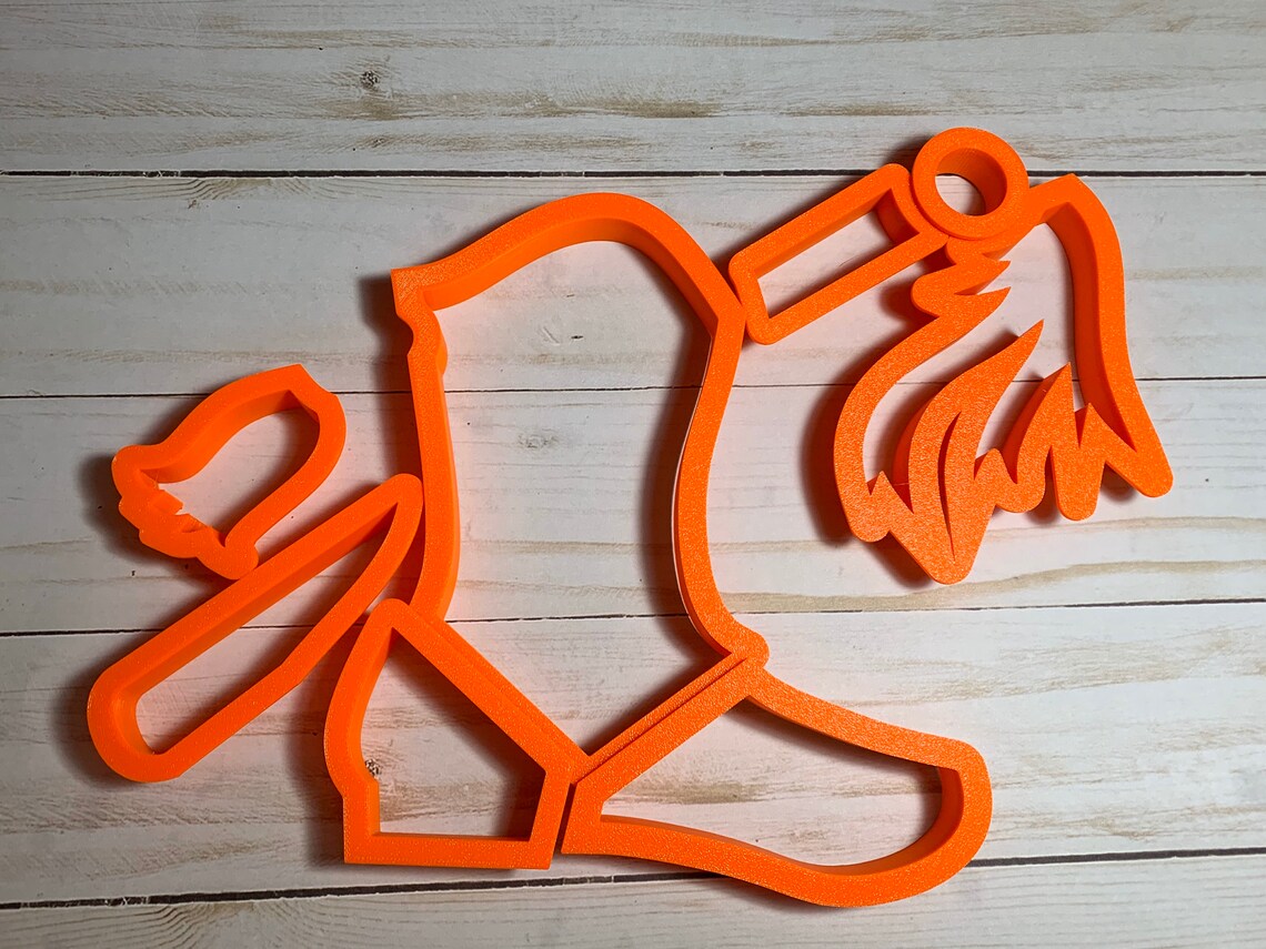 Boot Cookie Cutter Platter Set | Etsy