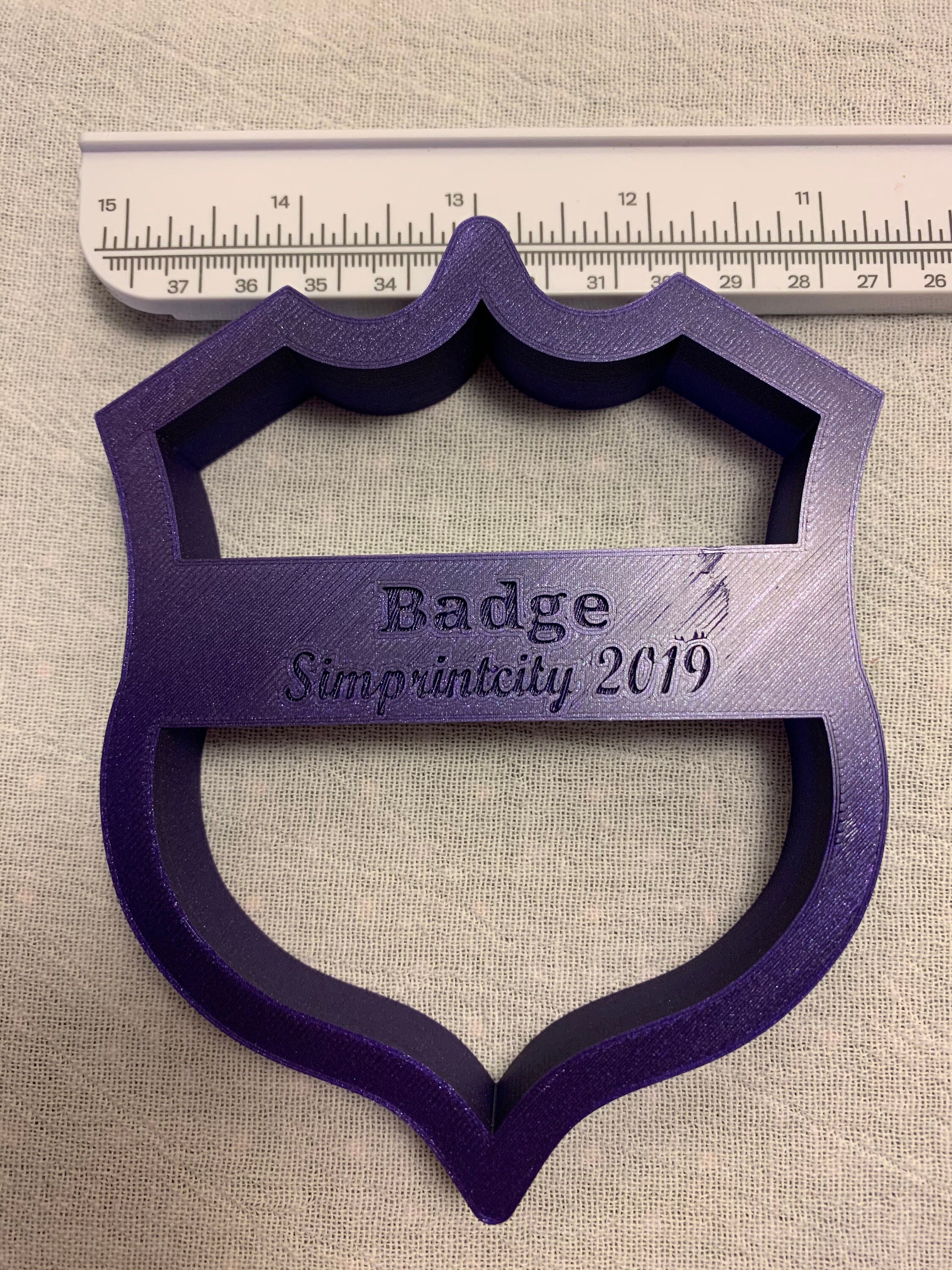 Badge Cookie Cutter - Etsy