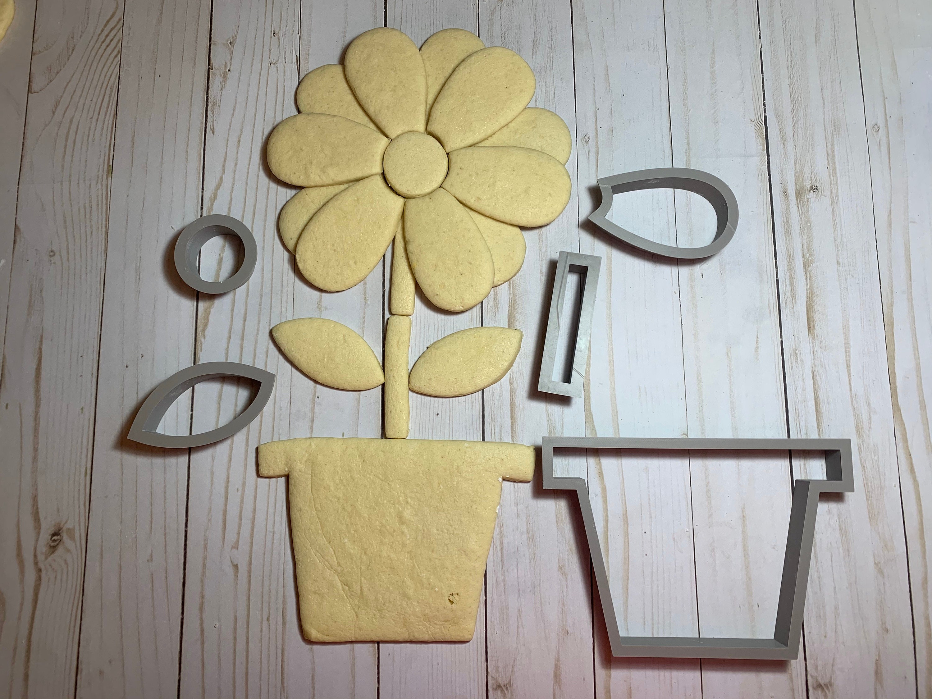 Flower Cookie Cutter Set | Etsy