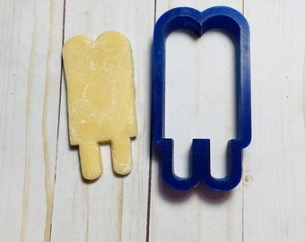 Popsicle 2 Cookie Cutter and Fondant Cutter and Clay Cutter - Etsy