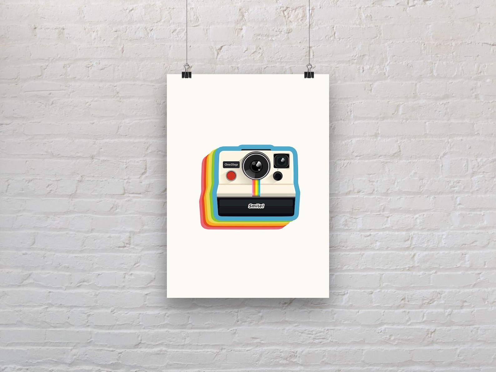 Vintage Polaroid Art Print Retro Art Fine Art Print Wall - Etsy