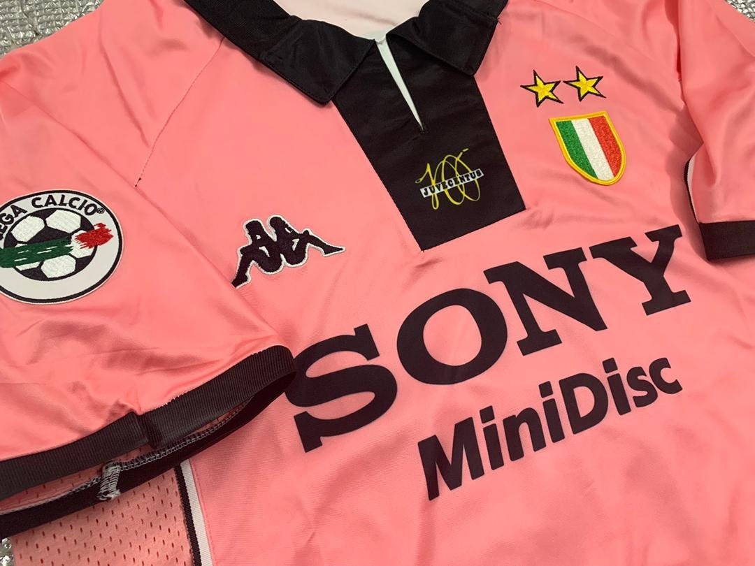 Juventus Pink 1997-1998 Del Piero Zidane Classic Jersey - Etsy