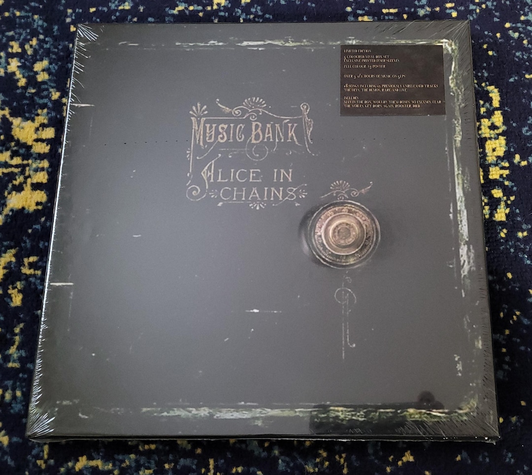 Alice in Chains Music Bank Limited Edition 5 LP Box Set With Poster ...