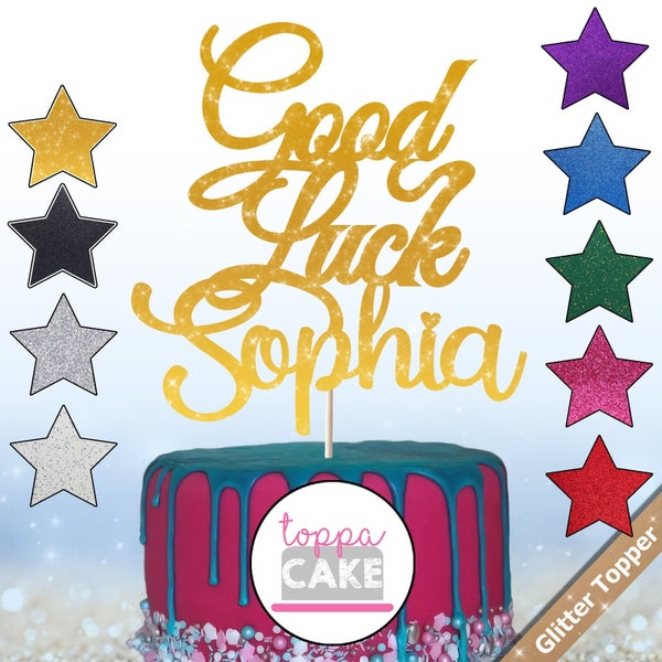 Farewell Cake Topper - Etsy UK