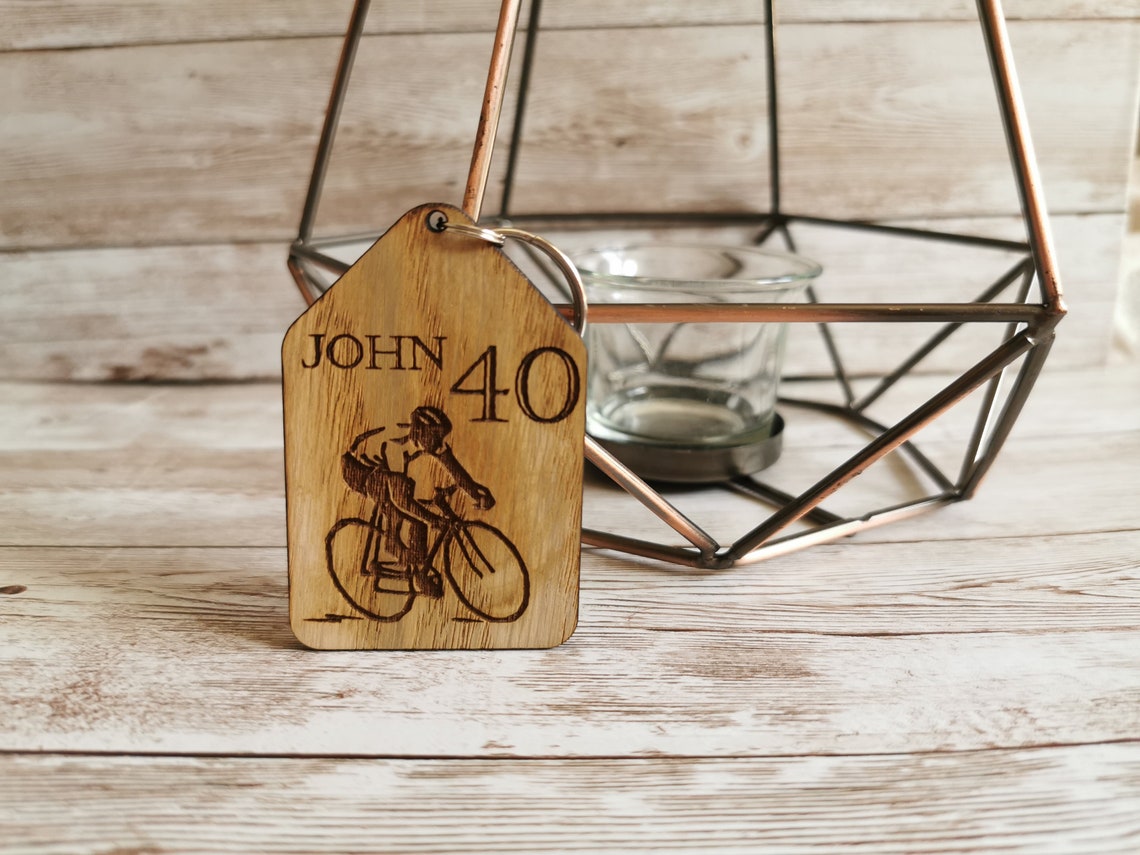 Personalised Biking Cycling Bicycle Bike Tag Engraved Any Name - Etsy