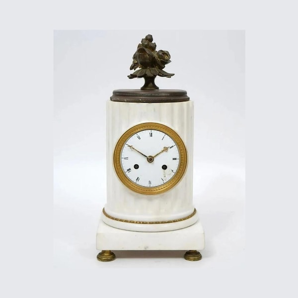 Marble Clock - Etsy