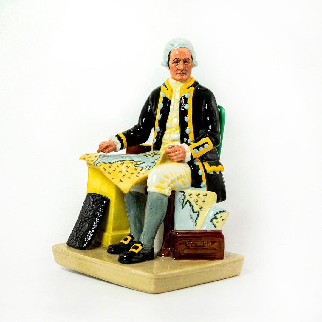 FIGURINE_ CAPTAIN COOK by Royal Doulton - Etsy
