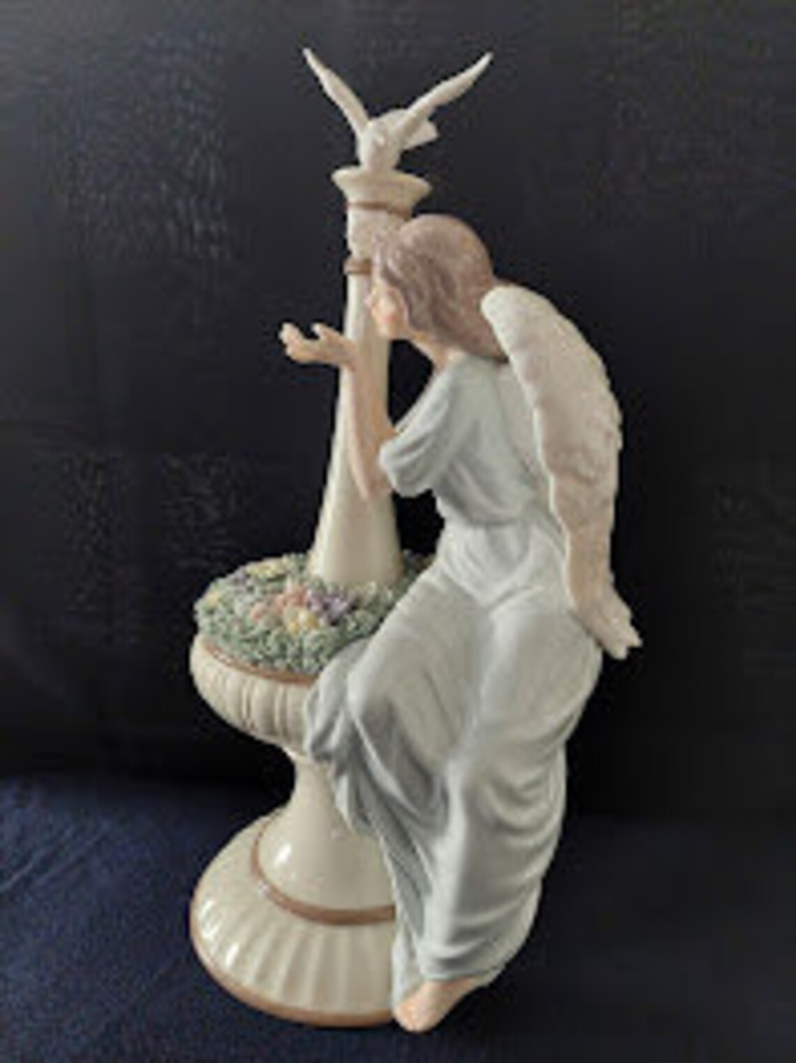 Figurine-large Angel Porcelain Figurine - Etsy