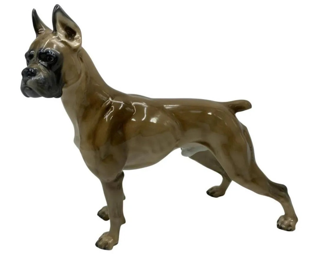 Rosenthal Porcelain Boxer Dog Figure - Etsy
