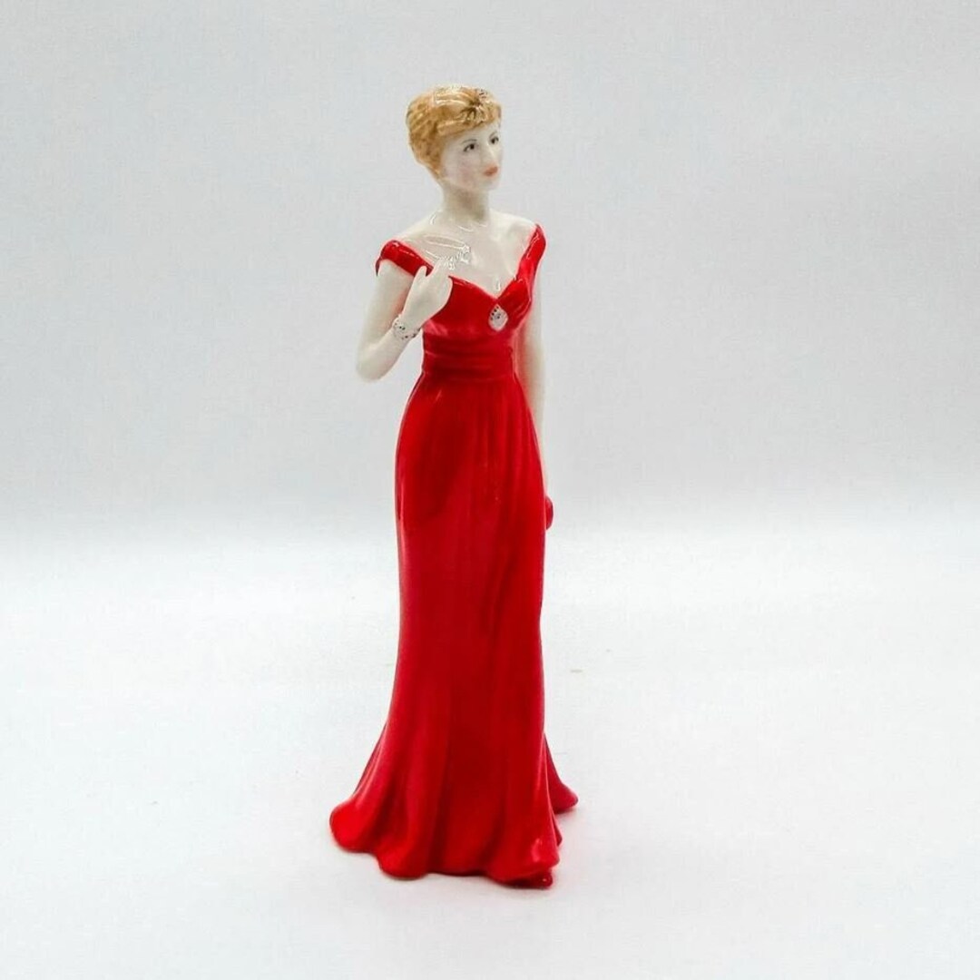 Diana Princess of Wales Porcelain Figure by Royal Worcester - Etsy