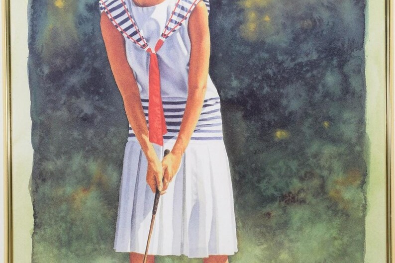 Painting - "the Art of Golf: Pitching Wedge by Glen Green" - Etsy