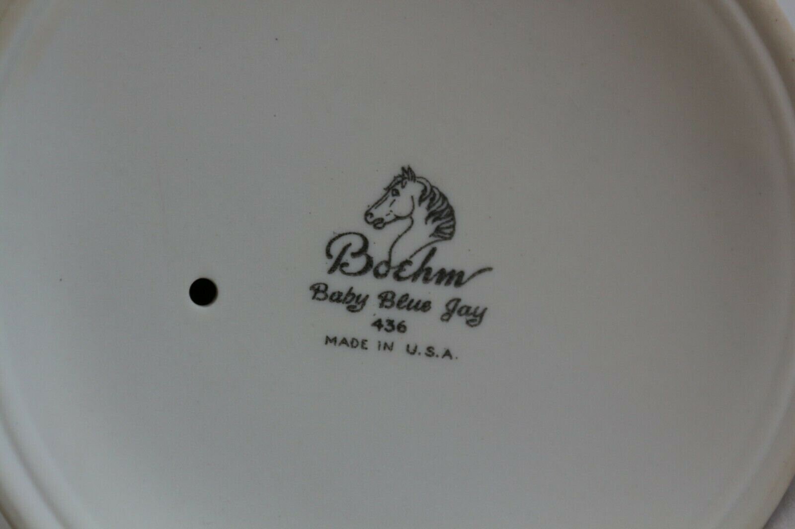 Figurine-boehm Porcelain BIRD Figurine 436 Baby Blue Jay - Etsy