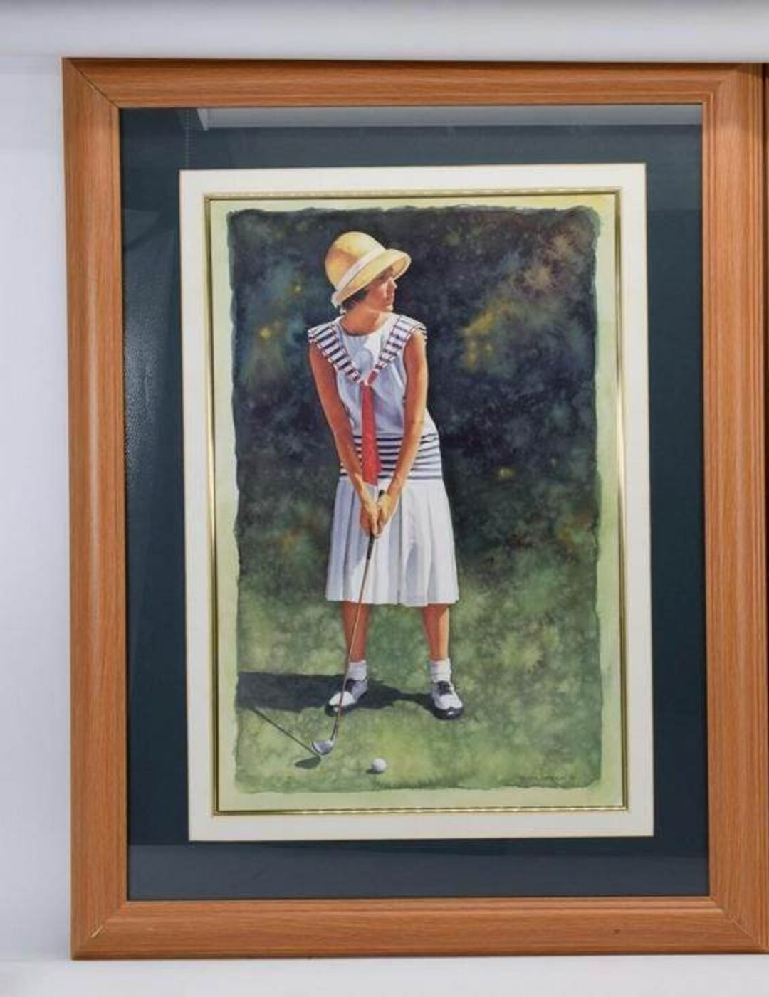 Painting - "the Art of Golf: Pitching Wedge by Glen Green" - Etsy