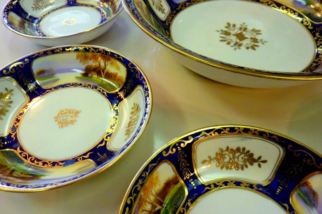 Plates-sevres Style China by Noritake - Etsy