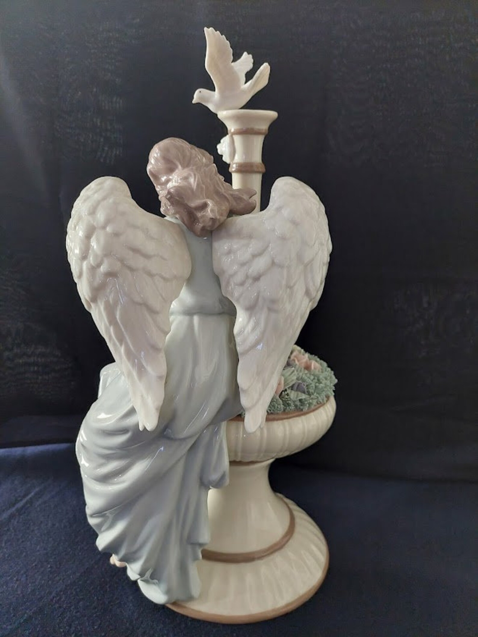 Figurine-large Angel Porcelain Figurine - Etsy