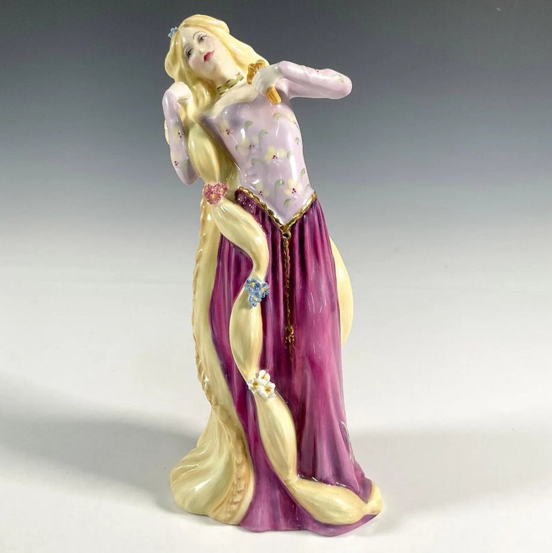 RAPUNZEL PORCELAIN FIGURE by Royal Doulton - Etsy