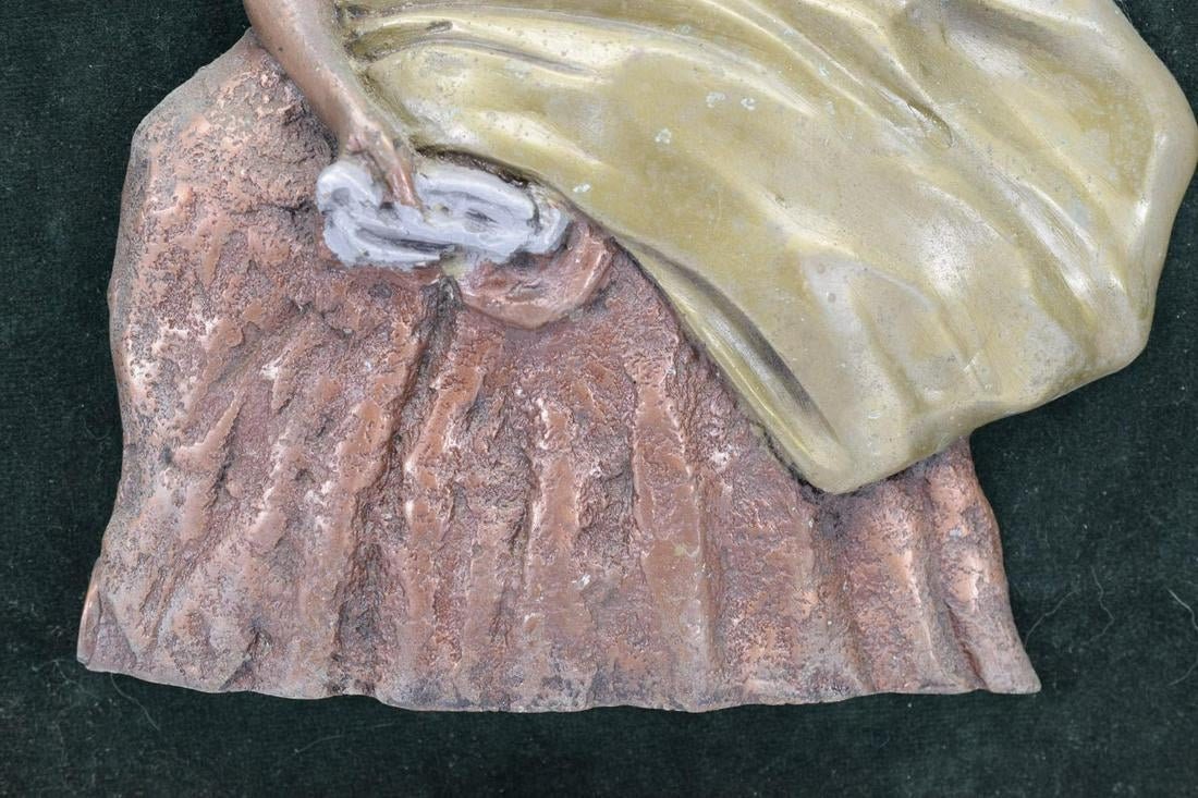 Bronze-nee-owoo Bronze Cast Figural African Wall Art - Etsy