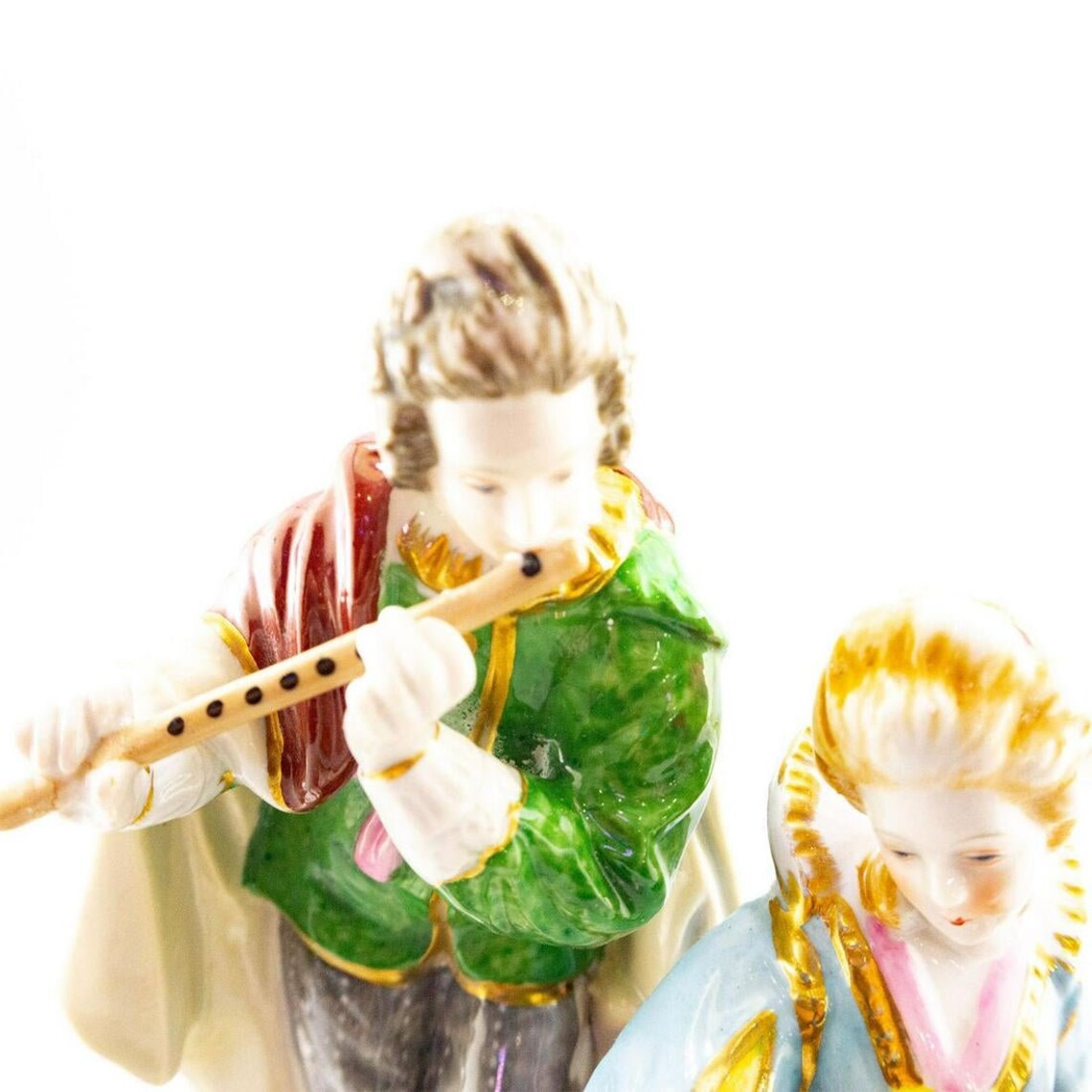 Figurine-the Mandolin and the Flute Figurine - Etsy