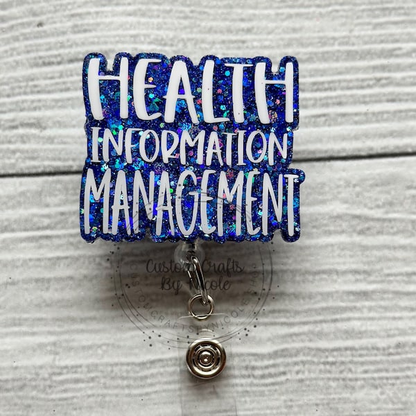 Health Information Management Badge - Etsy