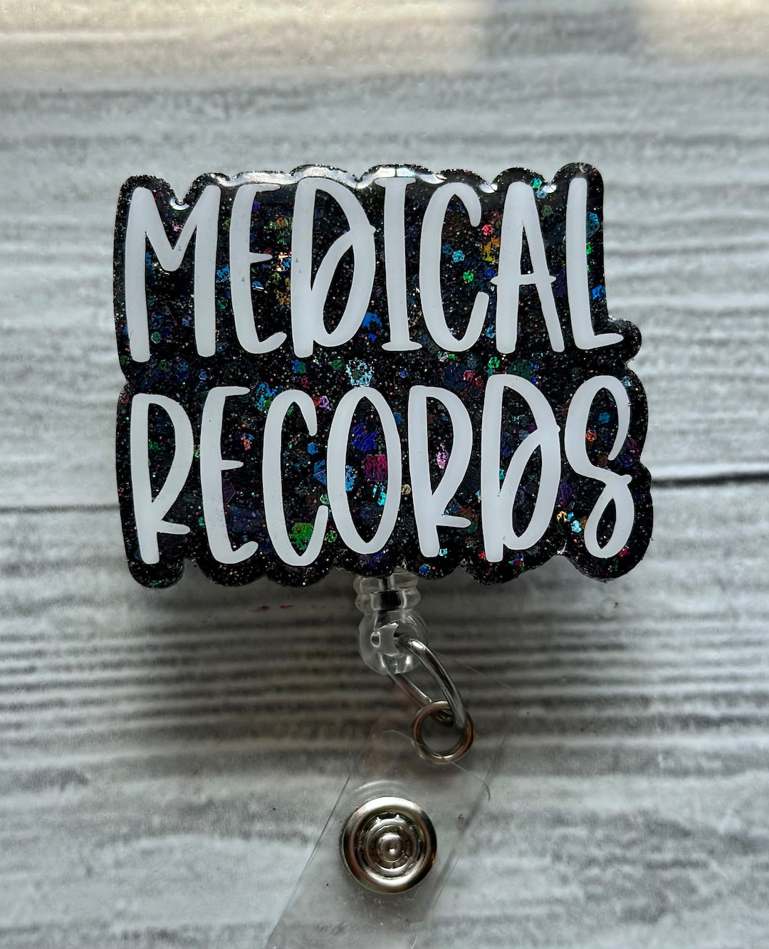 Medical Records Badge Reel - Etsy