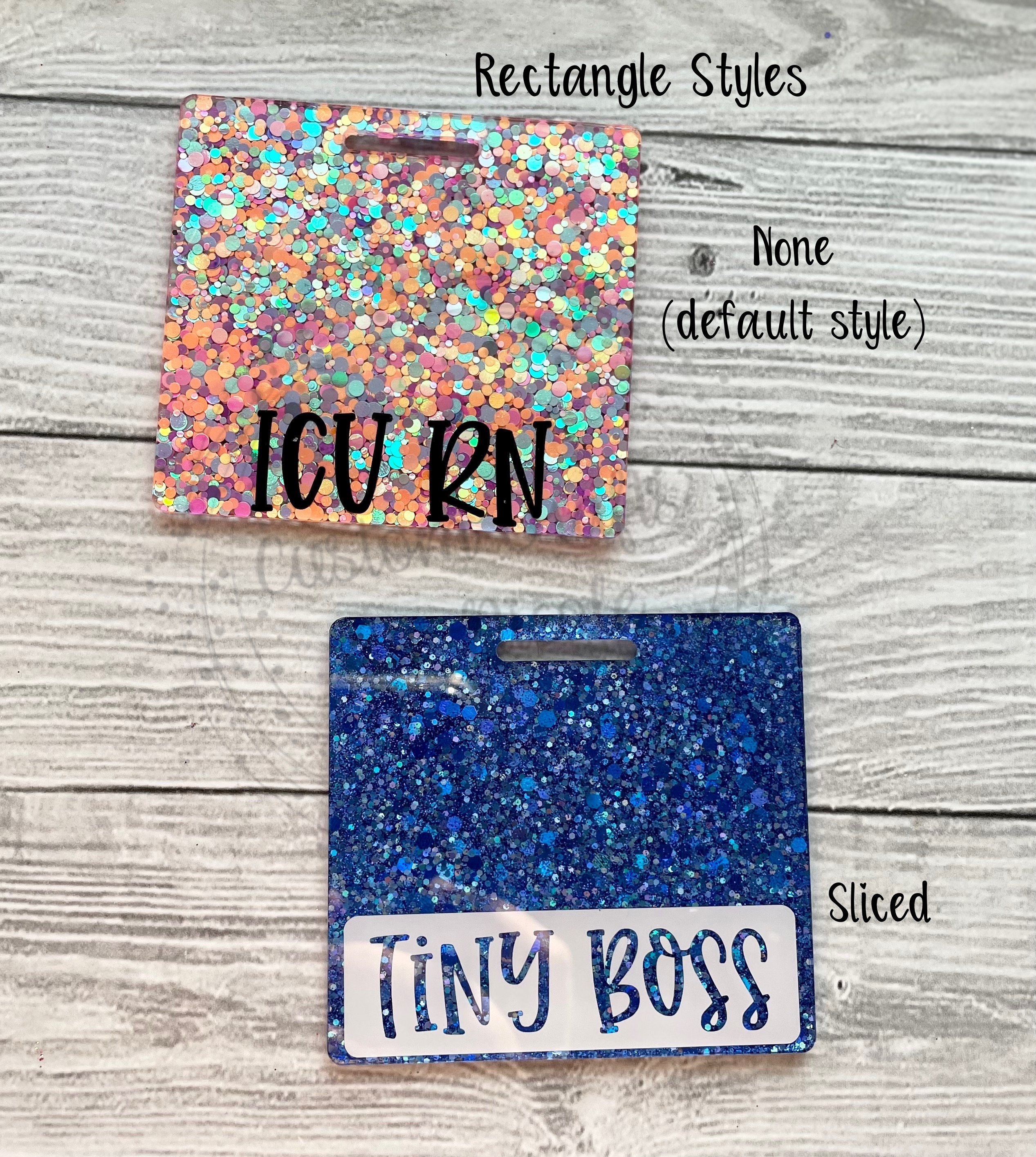 Horizontal Badge Buddy Double Sided | Etsy