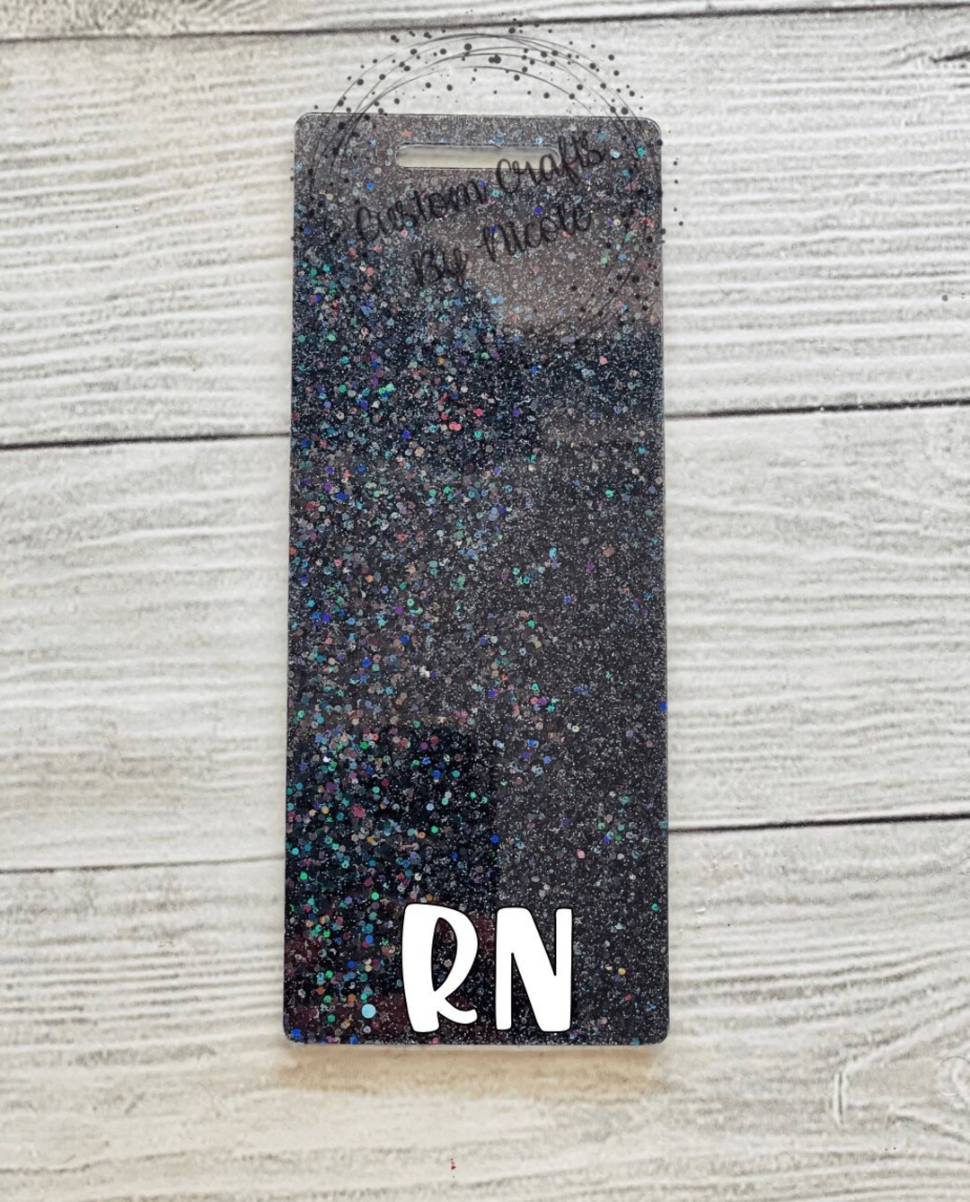 Extended Vertical Badge Backer - Double Sided - Etsy