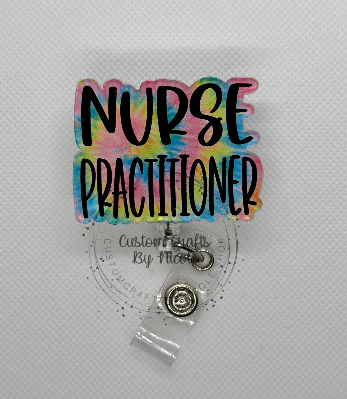 Nurse Practitioner Pinch Clip Badge Reel - RTS - Etsy