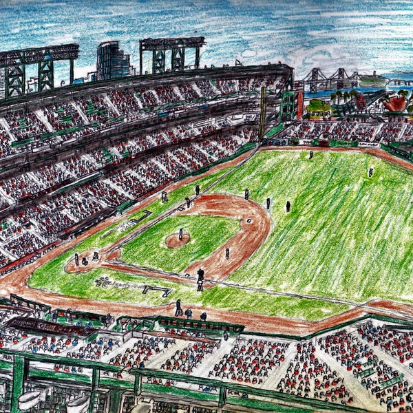 Oracle Park Svg - Etsy