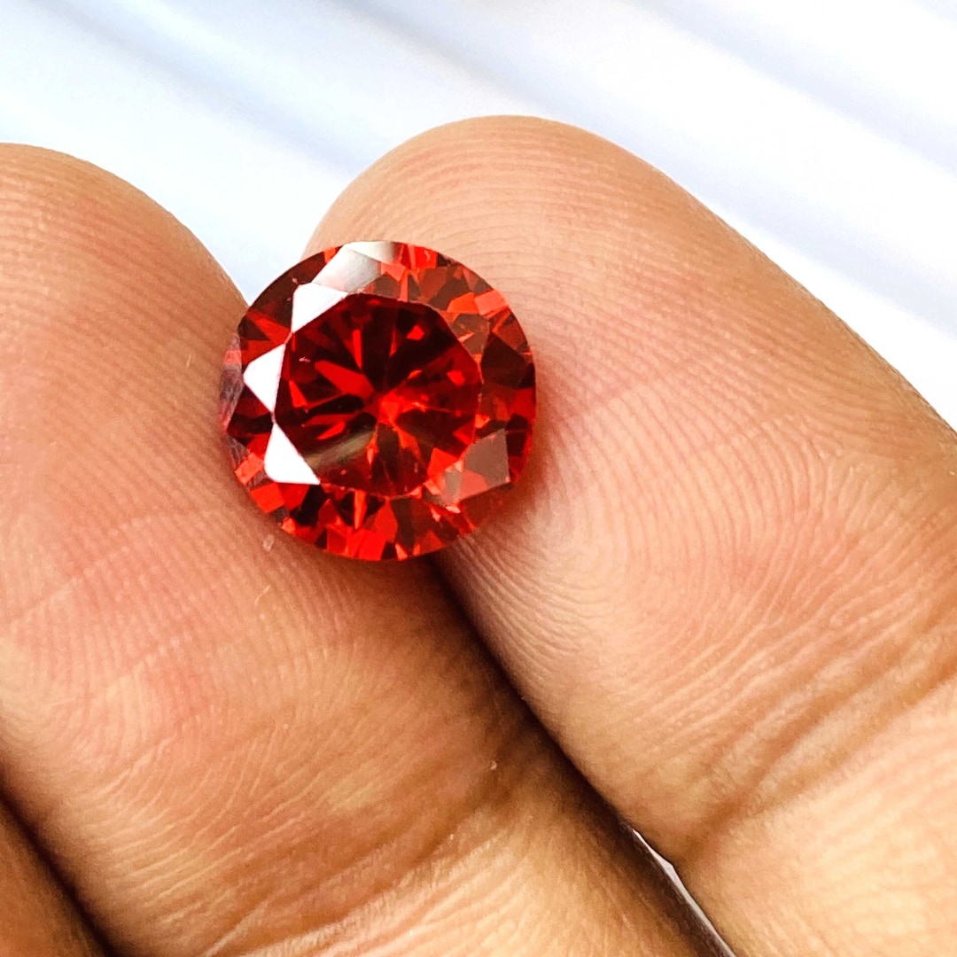Red Diamond!!!!!! Beautiful Ring Size Gemstone Top High Quality Round ...