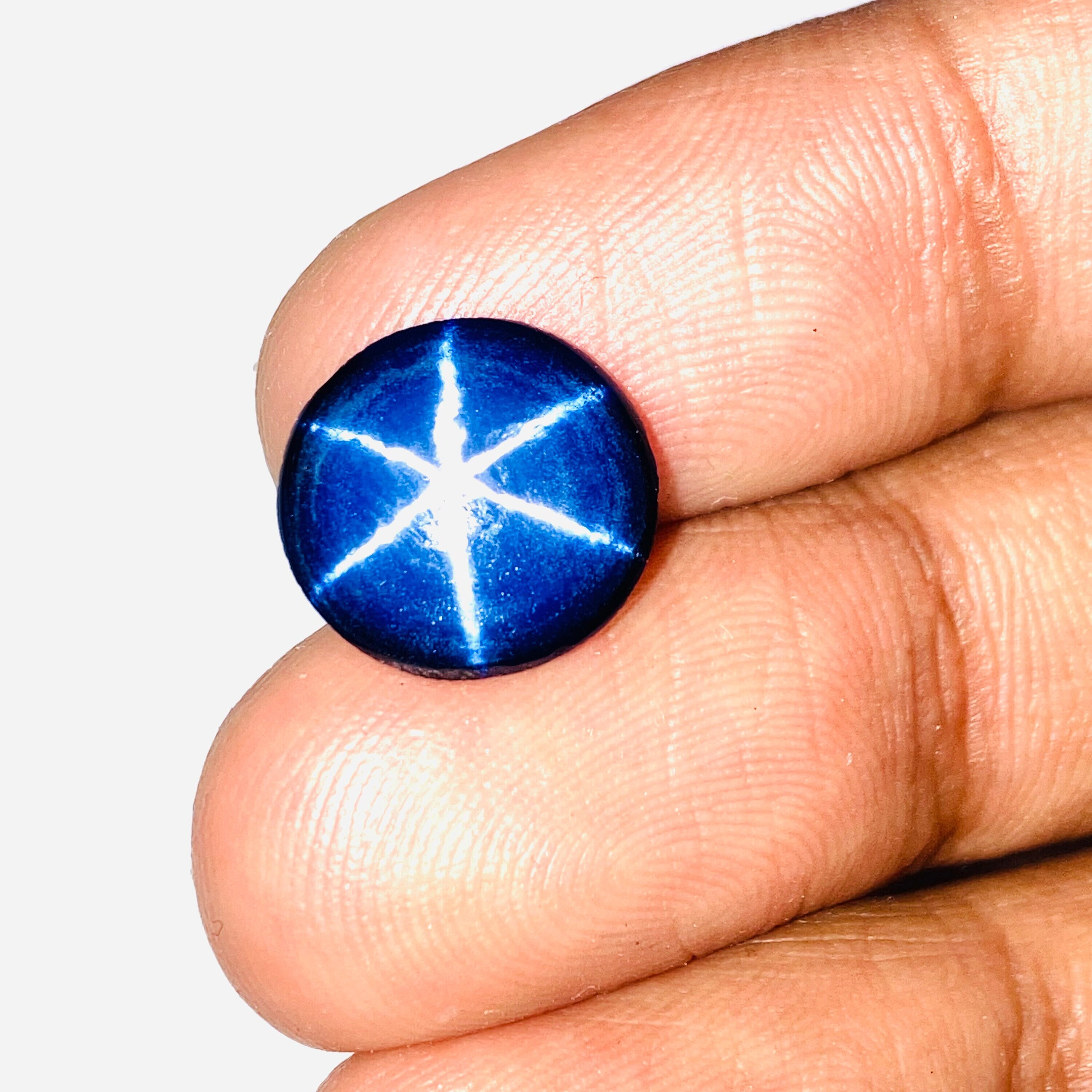 Blue Star Sapphire Stone