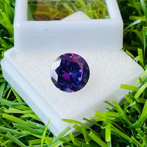 Diamond Purple Precious!!!!!! 6.95 Cts - Size 10x10x5 Mm Ring Size ...