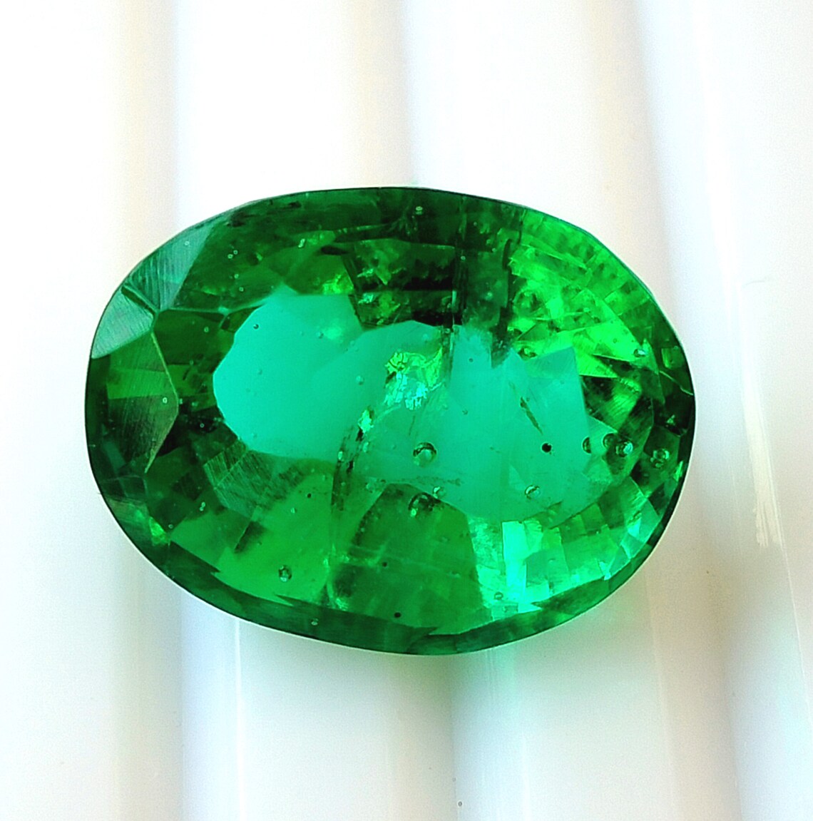 Precious Natural Emerald Oval Shape High Quality Gemstone - Etsy
