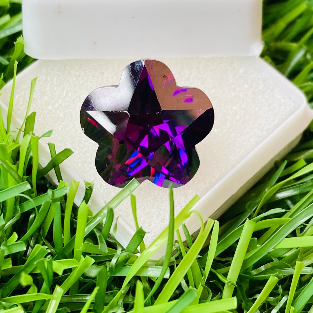 New Arrival!!!!!!! Purple Sapphire Fancy Star Shape Gemstone Excellent ...