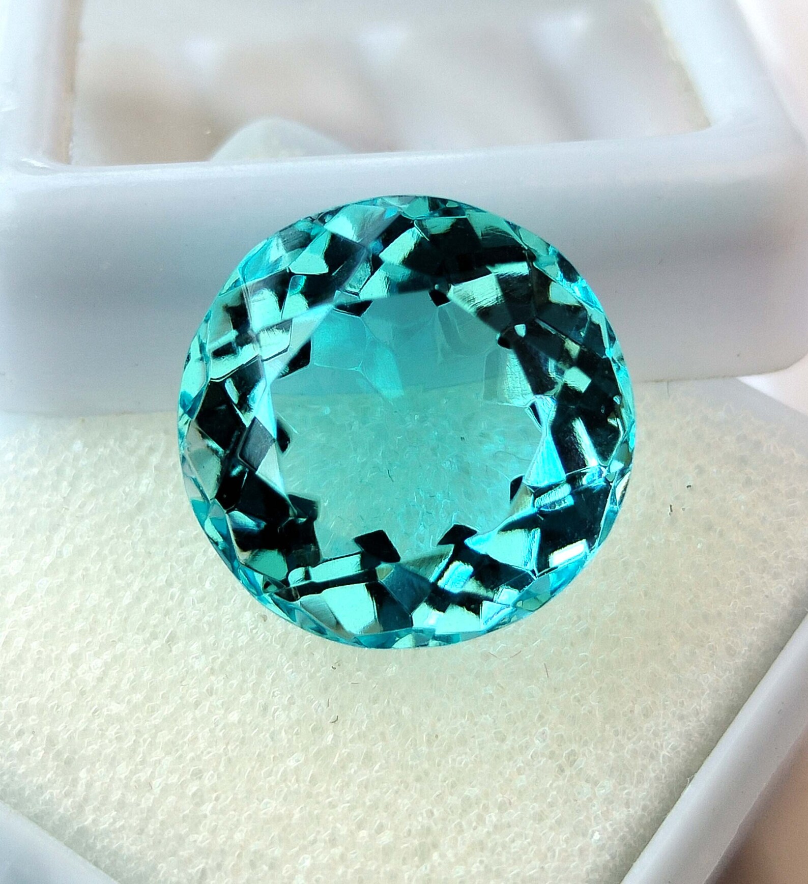 Sky Blue Round Sapphire Round Shape Loose Gemstone 12.45cts | Etsy