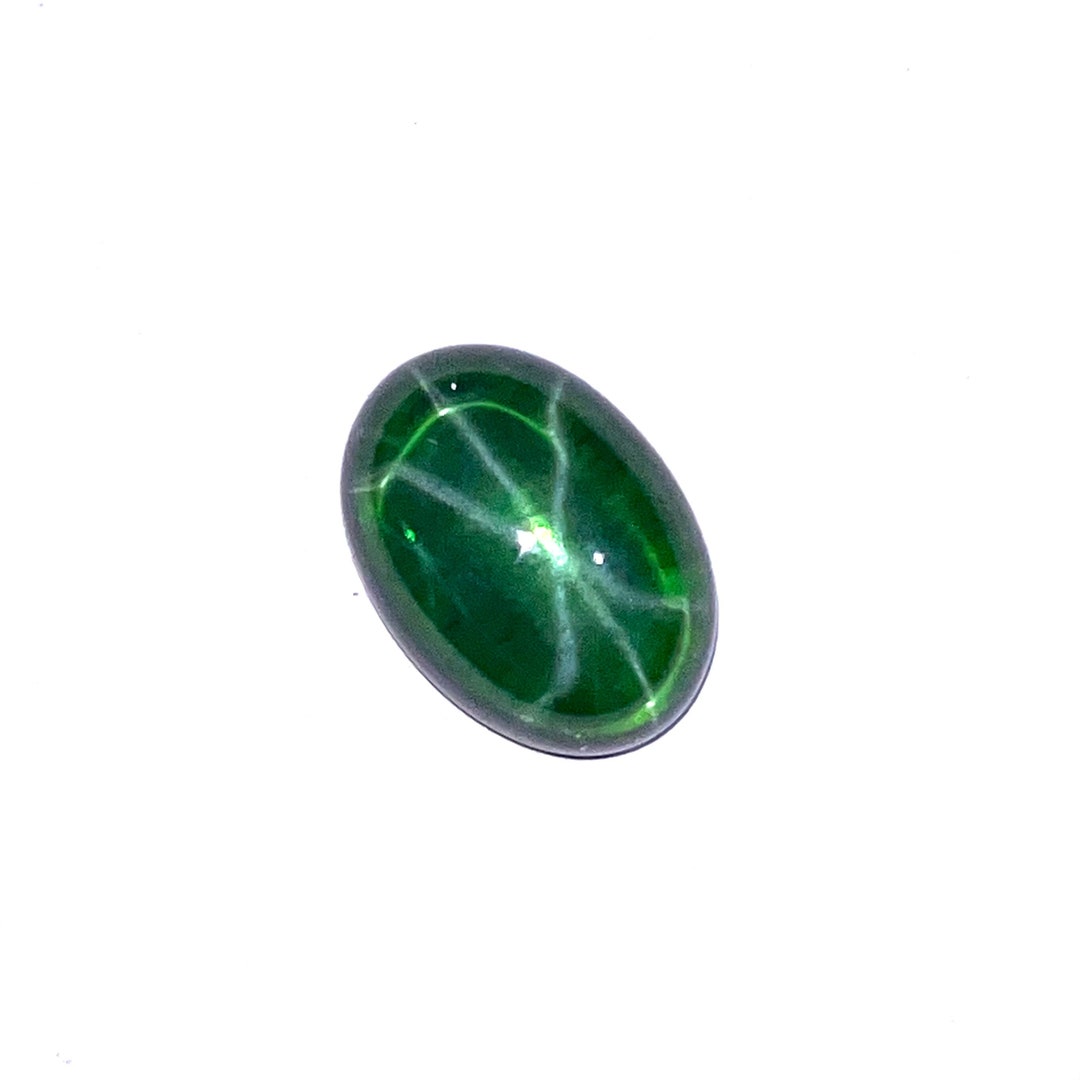 New Arrival Green Star Sapphire High Quality A Oval Shape 100% Natural ...