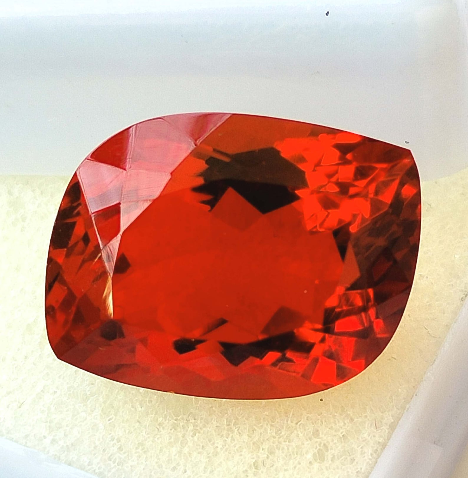 Fancy Red Sapphire High Quality Gemstone Size 15x12x9MM | Etsy