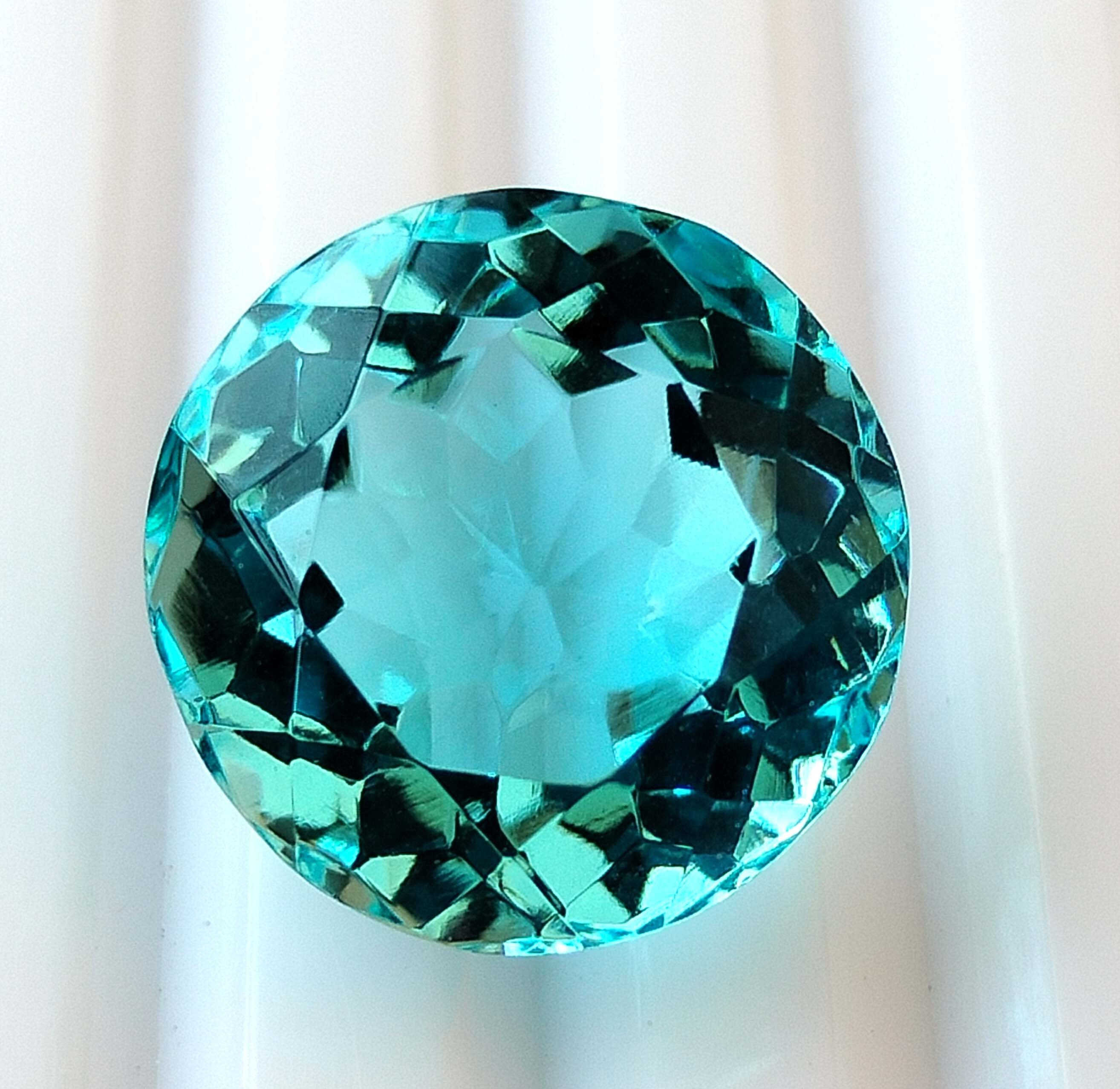 Sky Blue Round Sapphire Round Shape Loose Gemstone 12.45cts - Etsy