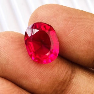 Red Diamond Ring Size Gorgeous!!!!!! Gemstone Top High Quality Oval ...