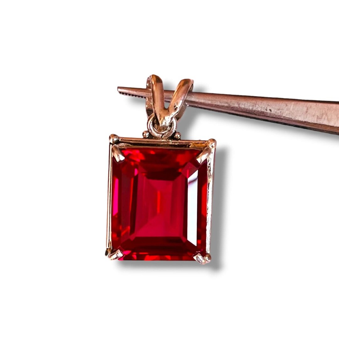 Wow Beautiful!!!! Pink Diamond Sliver Pendant Cushion Shape High ...