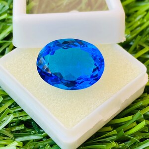 Amazing!!!! Blue Sapphire Oval Shape Gemstone A+++ Cut Size-16x12x8mm ...