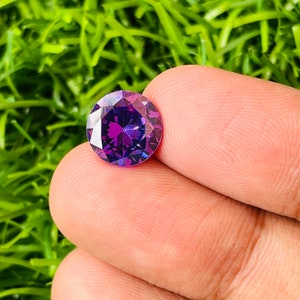 Diamond Purple Precious!!!!!! 6.95 Cts - Size 10x10x5 Mm Ring Size ...