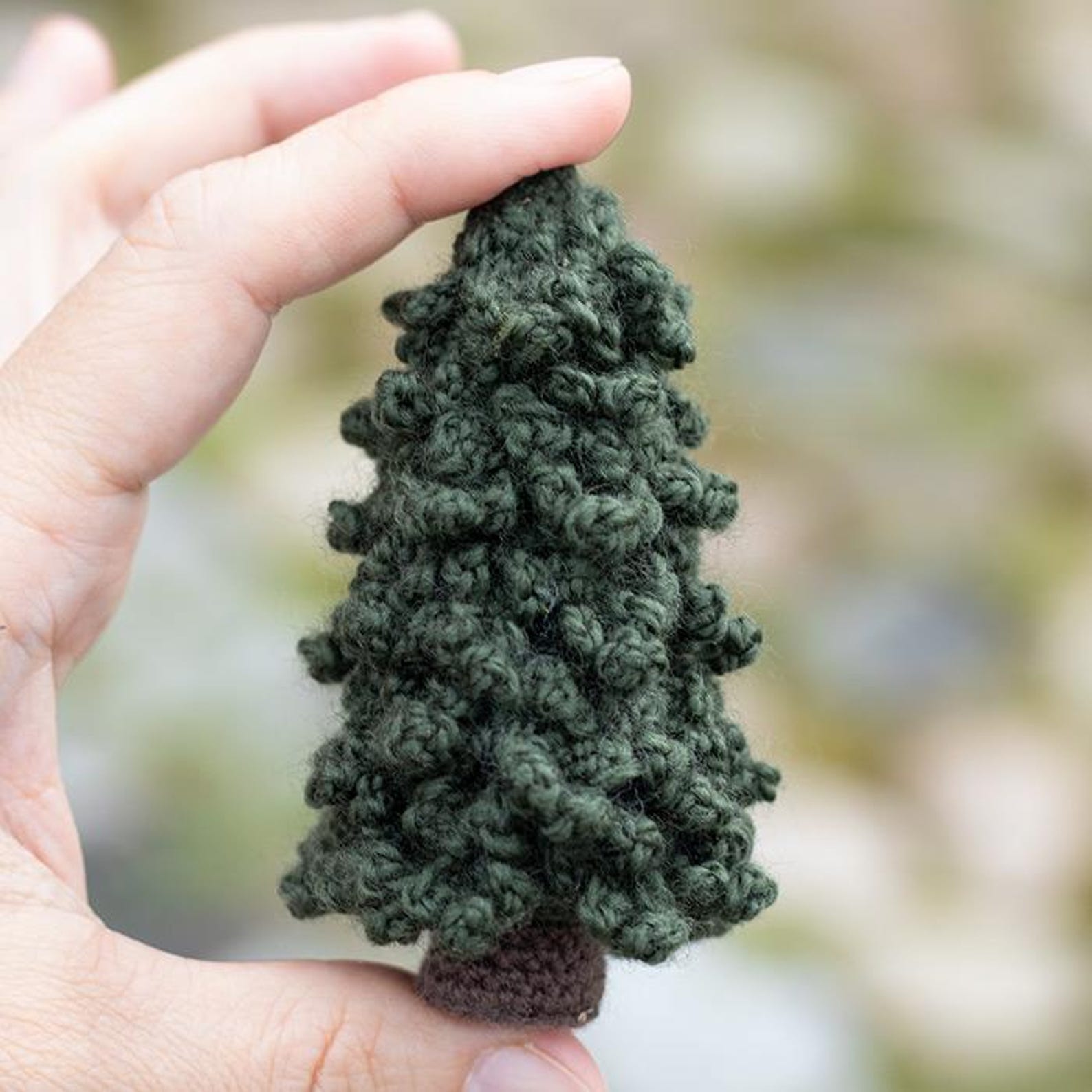 Mini Pine Tree - Crochet Pattern - Etsy