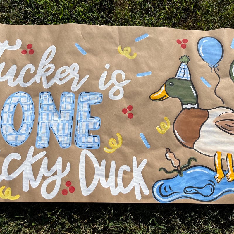 Duck Banner - Etsy