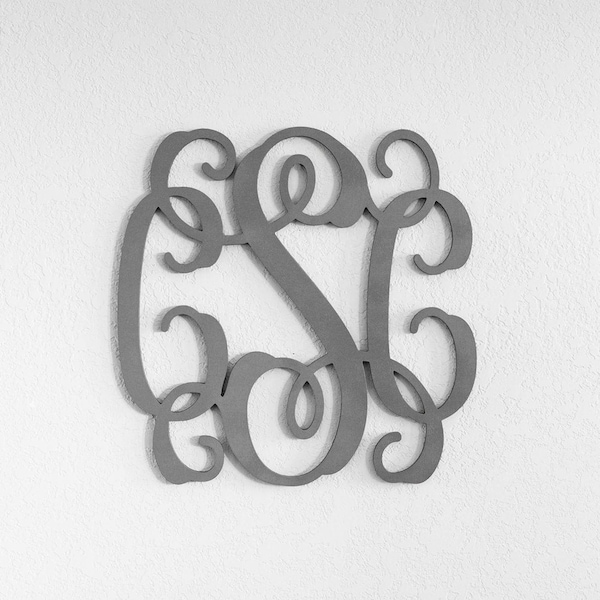 Scroll Monogram - Etsy