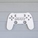 Game Controller Name Sign for Kids Video Game Décor Boys Room Name Sign ...