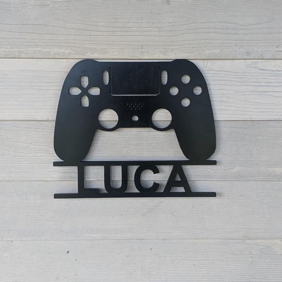 Game Controller Name Sign for Kids Video Game Décor Boys Room - Etsy
