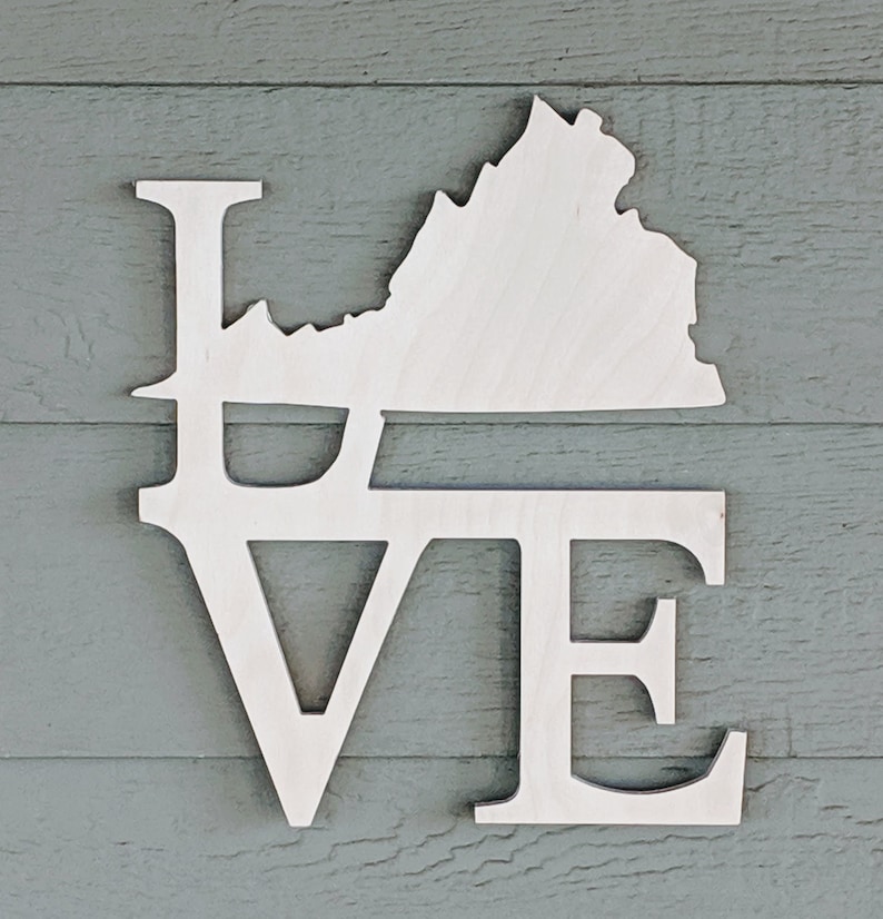 Love Texas Sign Wood Texas Love Sign Woodentexas Décor - Etsy