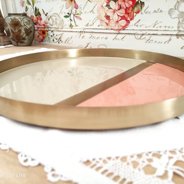 Pink Serving Tray - Etsy